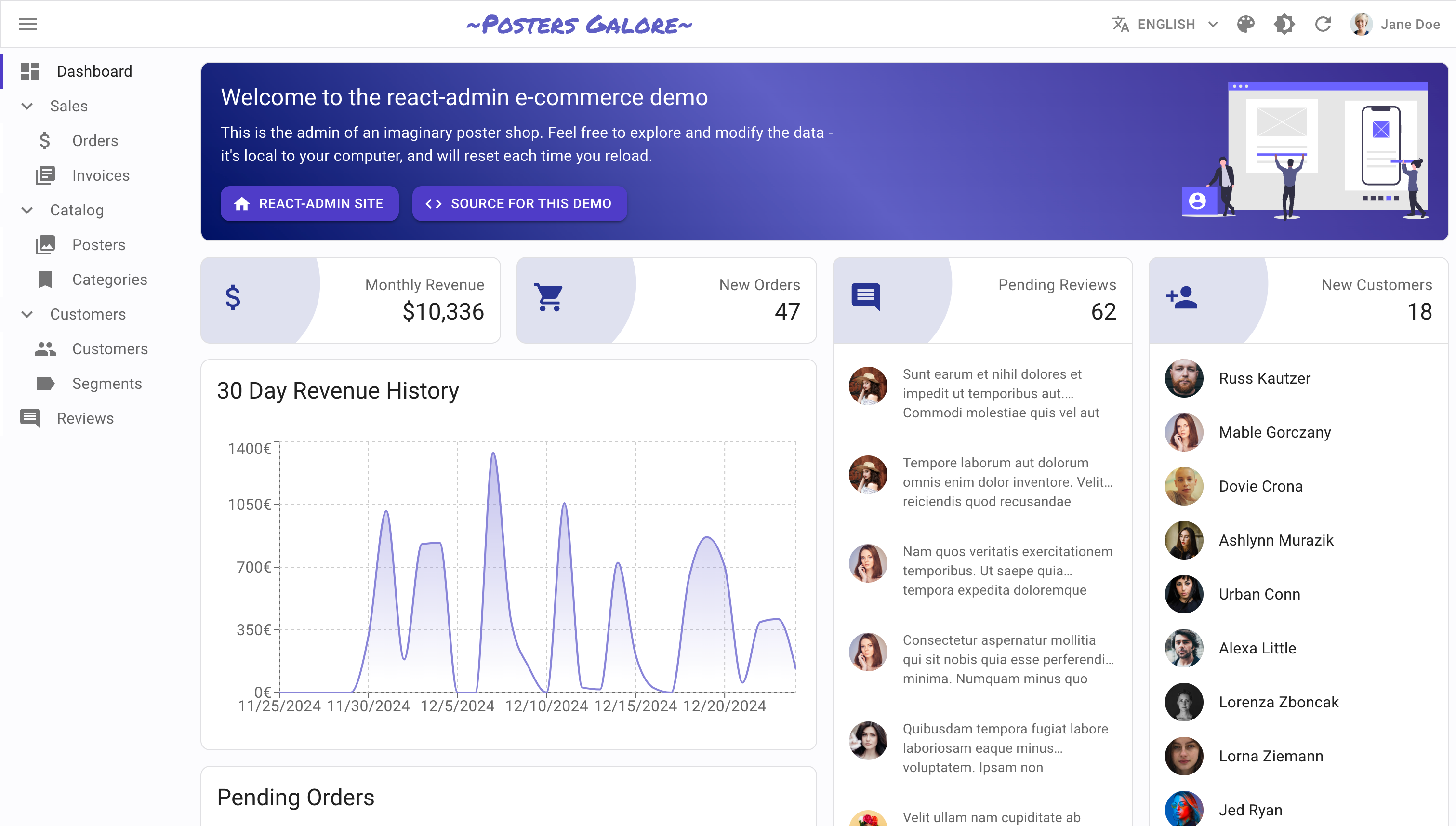GitHub 上排名前 11 的开源管理后台（Admin Dashboard）项目 - 知乎