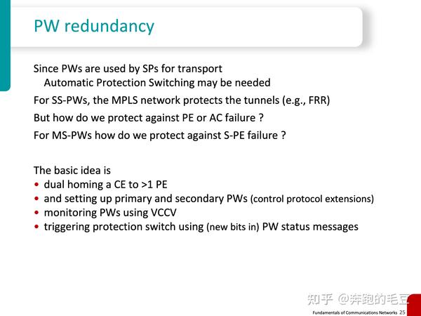 L2VPN - PW, PWE3, VWPS, VLL, VPLS有什么区别？ - 知乎