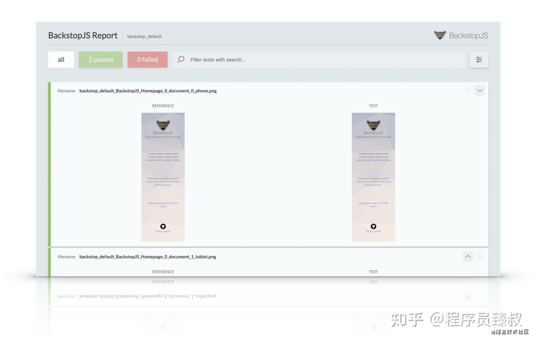 UI自动化测试神器——BackstopJs，了解一下！ - 知乎