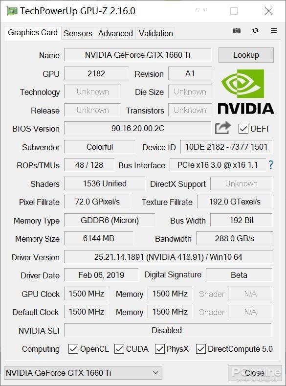 如何评价英伟达精视（Nvidia GeForce ）GTX 1660Ti显卡？ - 知乎