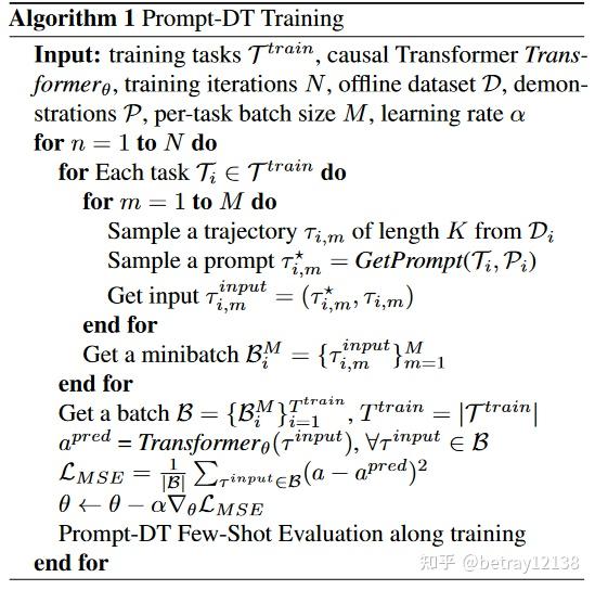 Prompt-DT-Prompting Decision Transformer for Few-Shot Policy ...