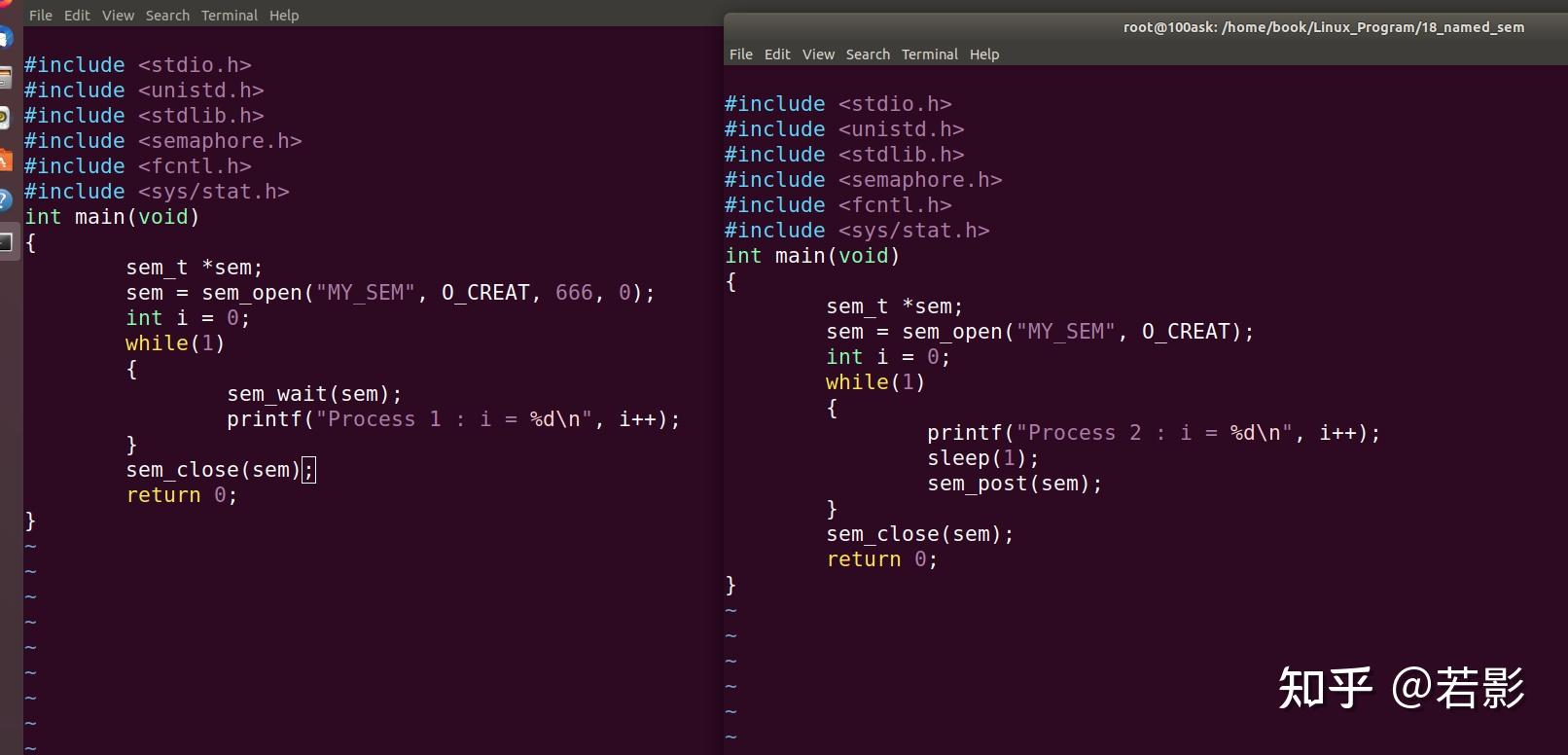 Linux系统编程学习笔记——进程间的同步：信号量、互斥锁、信号 知乎