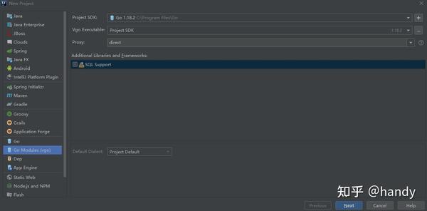 在idea上使用go mod - 知乎