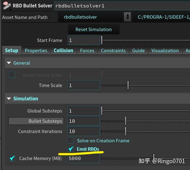 RBD Solver #Houdini DOP - 知乎