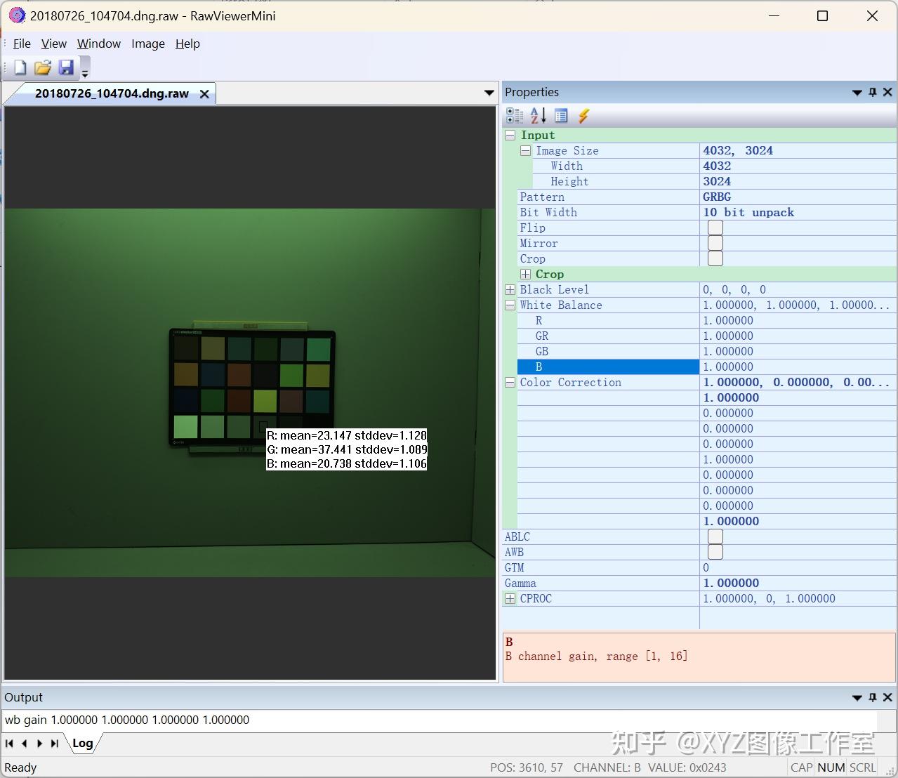 CCM（Color Correction Matrix）笔记-6 基于EMVA 1288分析WB Gain和CCM对图像信噪比的影响 - 知乎