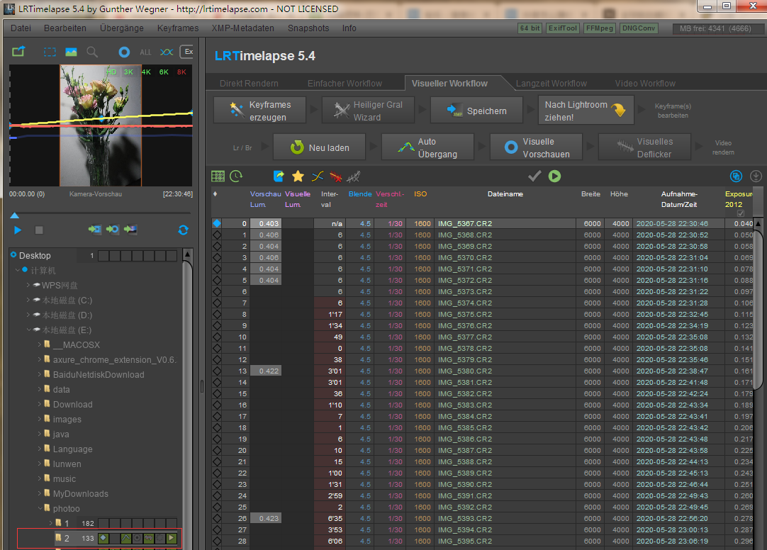 LRT+LR制作延时视频 - 知乎