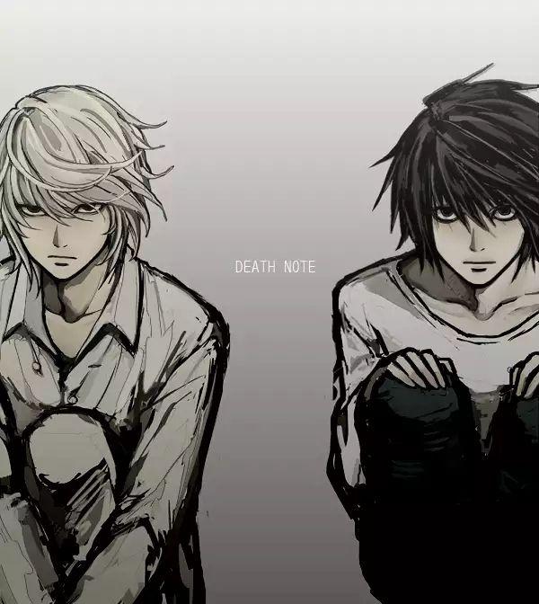 请问有没有关于动漫死亡笔记的图片推荐？ - 知乎