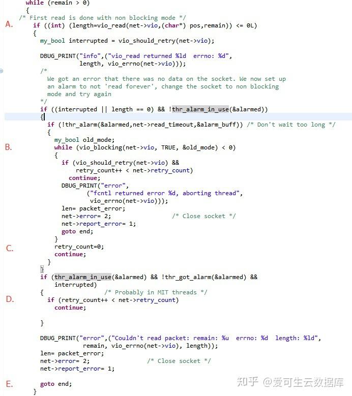 MySQL C API 参数 MYSQL_OPT_READ_TIMEOUT 的一些行为分析 - 知乎