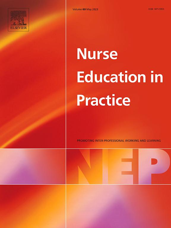 Nurse Education in Practice投稿记 - 知乎