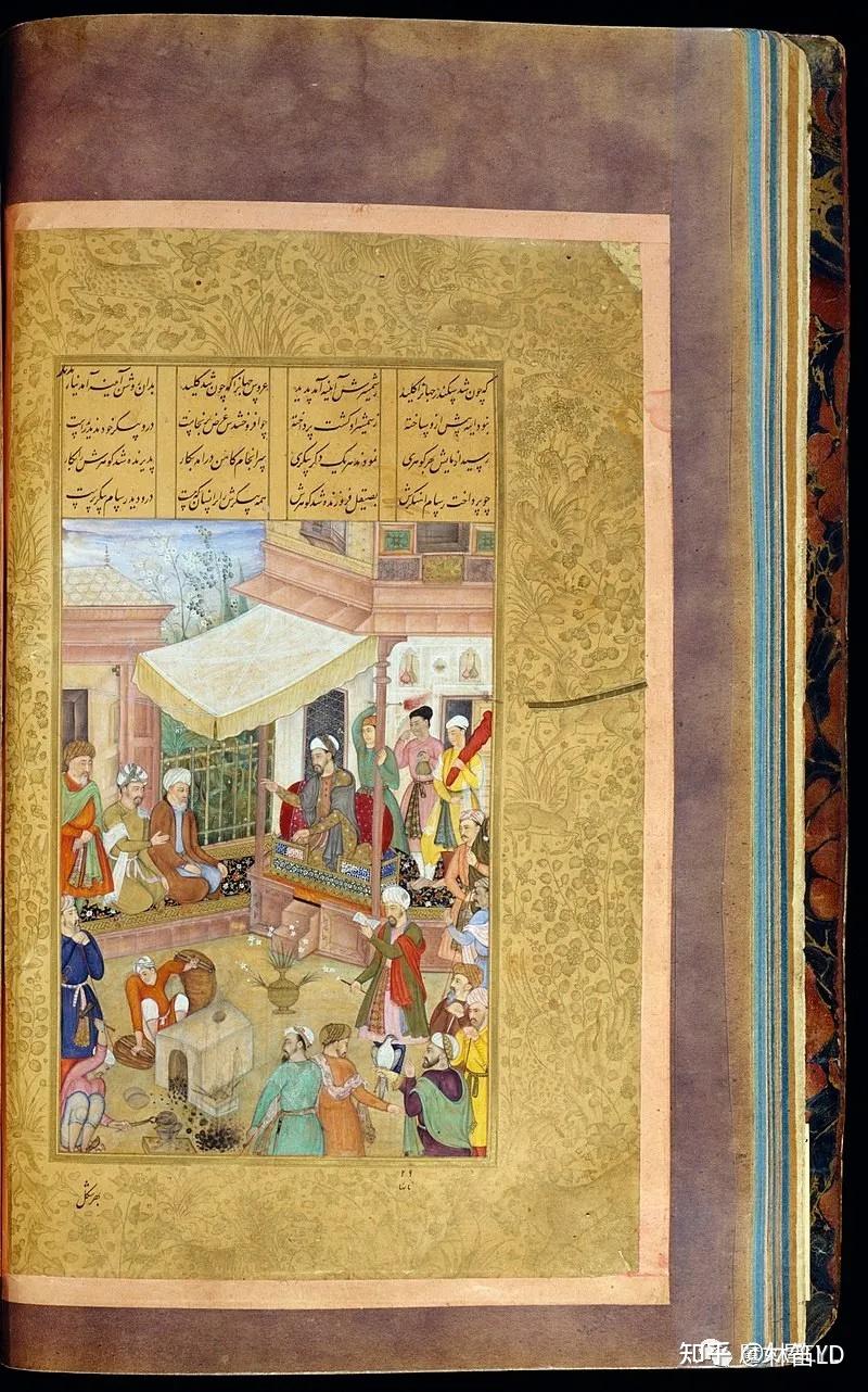 波斯12世纪的诗歌珍籍—— Khamsa of Nizami 尼扎米的五重奏 - 知乎