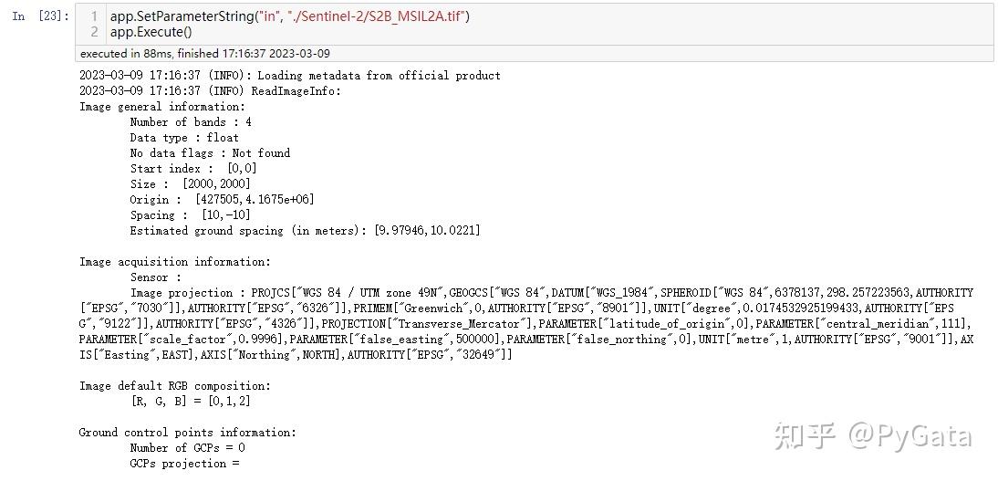 OrfeoToolBox初探（二）Application介绍 and Python API调用 - 知乎