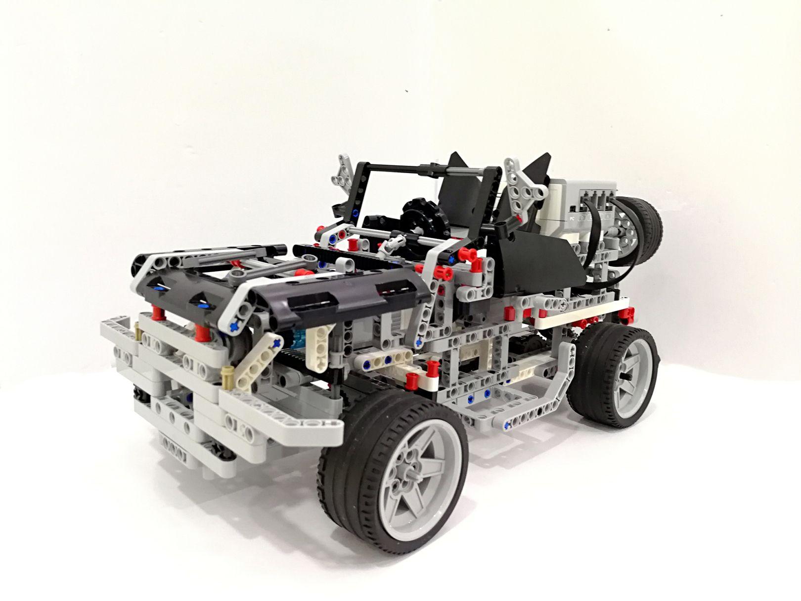 乐高ev3四驱蓝牙遥控jeep - 知乎