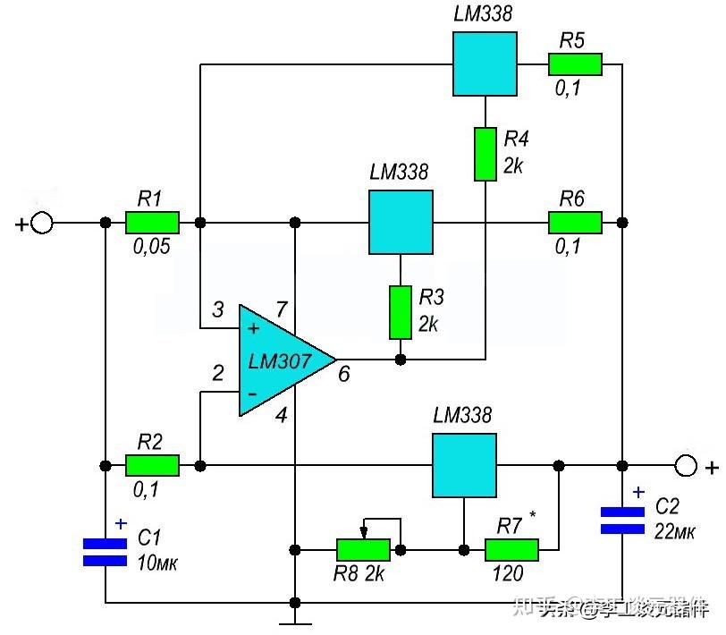 还搞不懂LM338芯片，这17种LM338应用电路你一定要看，秒变大神 - 知乎