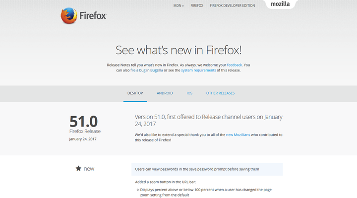 Firefox 51.0 正式版用户特性介绍 - 知乎