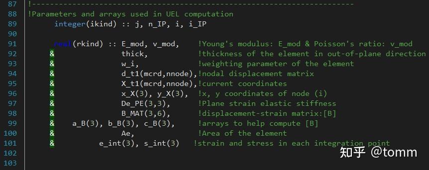 ABAQUS UEL - 二维3节点三角形单元开发及后处理显示 - 知乎
