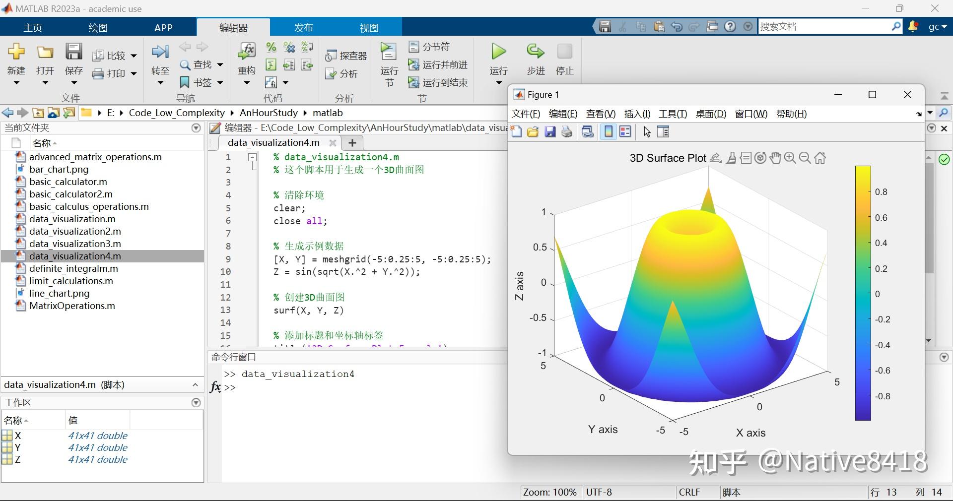 一小时实践入门 MATLAB——基础与高级数学运算 - 知乎