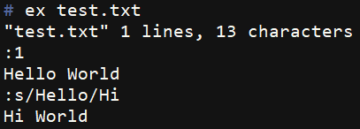 VIM学习笔记 Ex模式 (Ex Mode) - 知乎