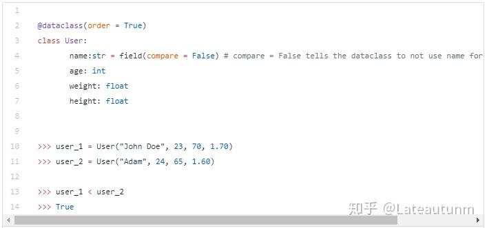 理解 Python 的 Dataclasses（二） - 知乎