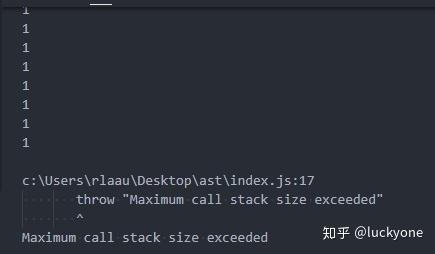带你深入理解js，通过手写js解释器（2）调用堆栈溢出篇 - 知乎