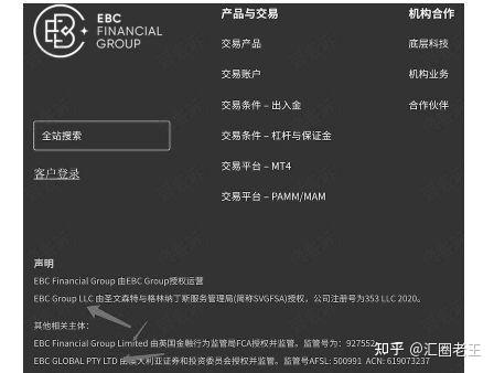 汇圈老王：EBC金融EBC外汇平台就是跑路黑平台USG联准！ - 知乎