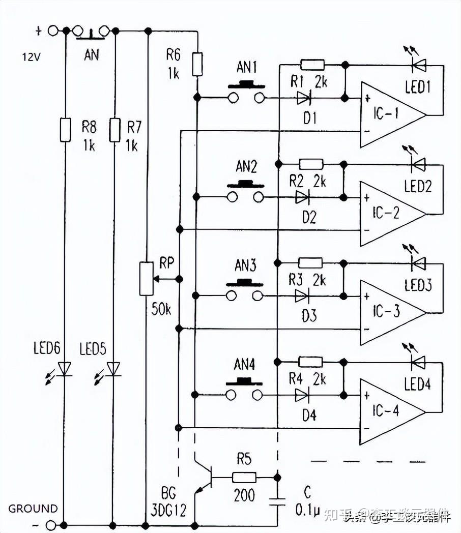 10种 LM 324运放典型电路总结，电路图+原理，几分钟搞懂，建议收藏 - 知乎