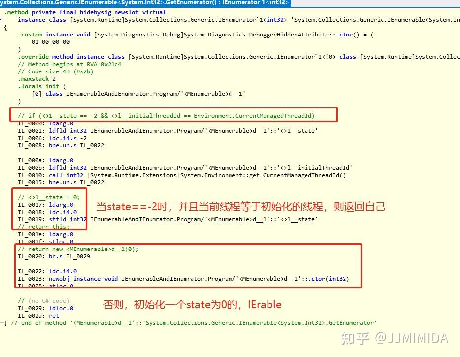 C# 迭代器剖析 - 知乎