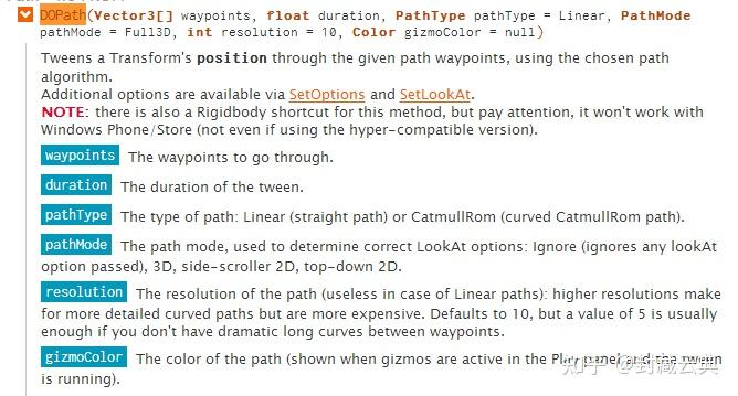 Dotween使用详解 - 知乎