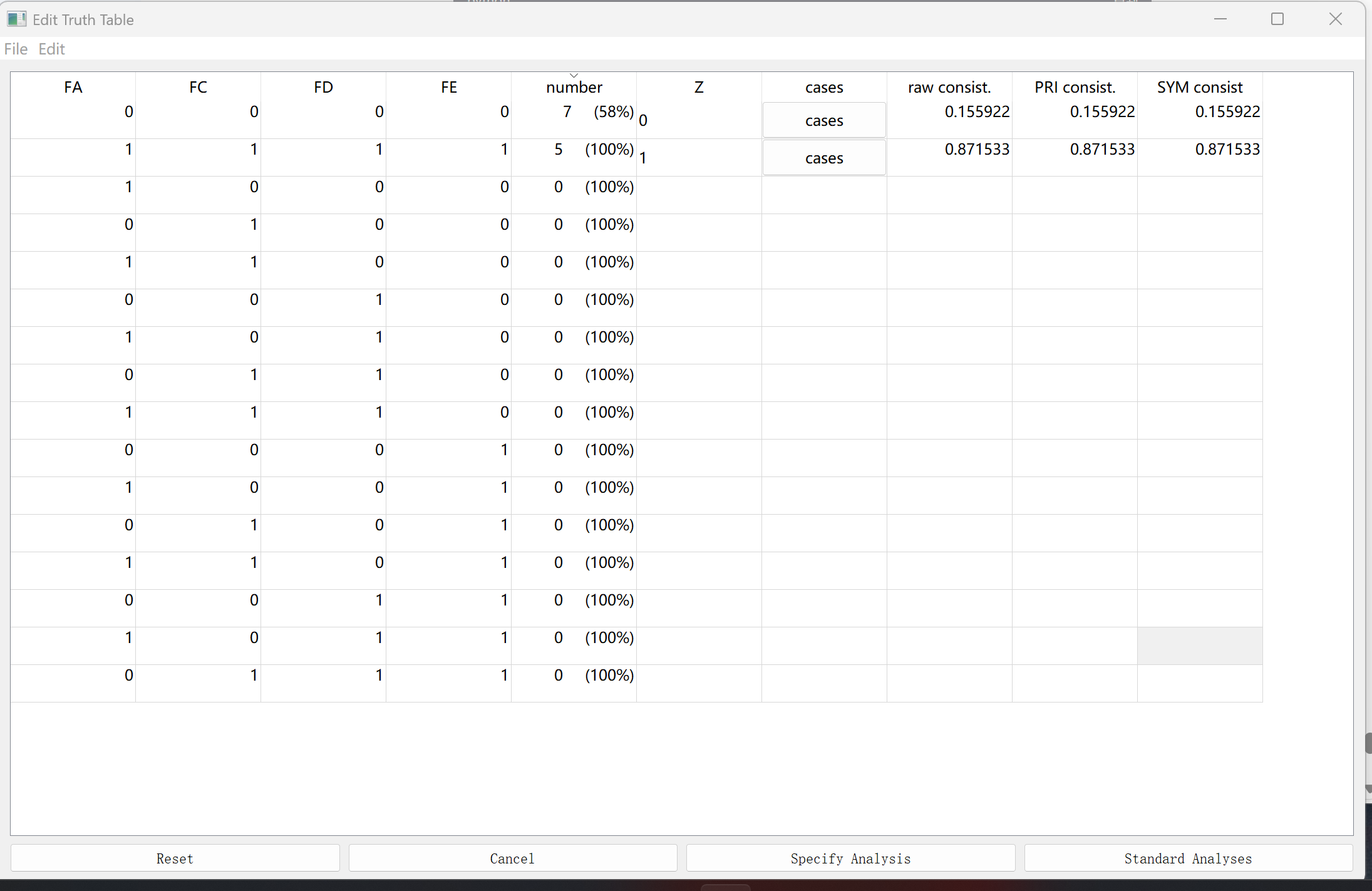 fsQCA软件操作 - 知乎