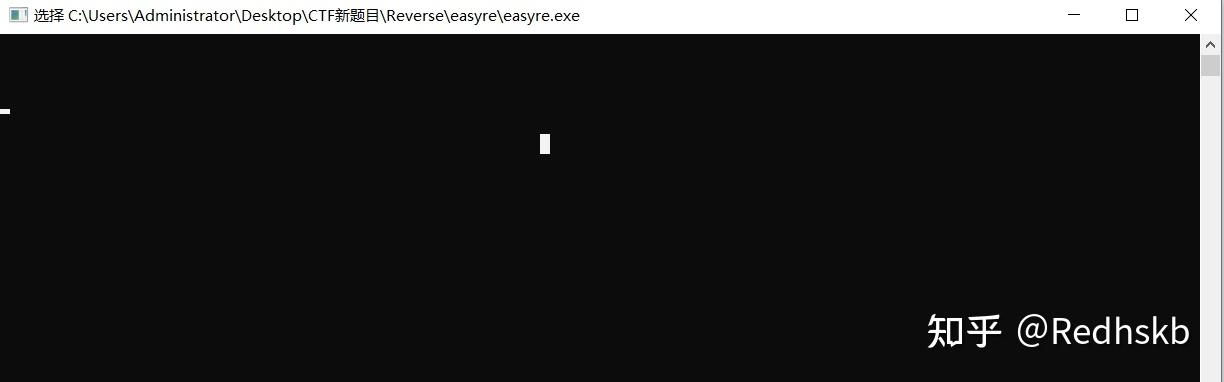 BUUCTF---Reverse---easyre - 知乎