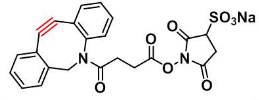 Sulfo-DBCO-NHS ester可以与含有氨基官能团的生物分子发生点击反应，实现标记和修饰，1379761-19-9 - 知乎