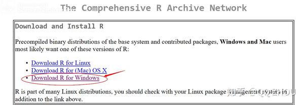 从零开始入门R语言-软件下载及安装 - 知乎