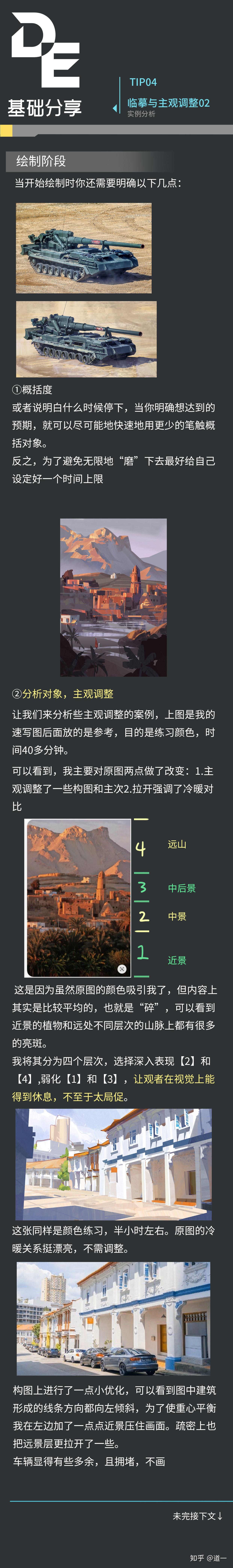 DaoE基础分享tip04-临摹与主观调整 - 知乎