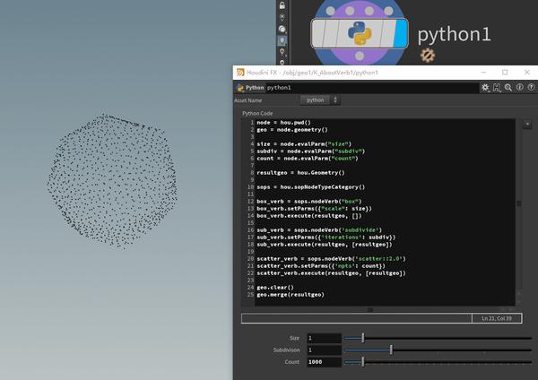 Houdini小技巧：nodeVerb实现无节点Sop创建 - 知乎