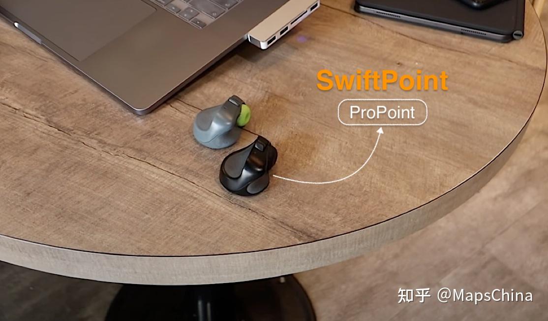 最懂iPad的迷你蓝牙鼠标，SwiftPoint ProPoint｜笔式握法的人体工学新玩法，重点是它还能MAC/PC通吃！