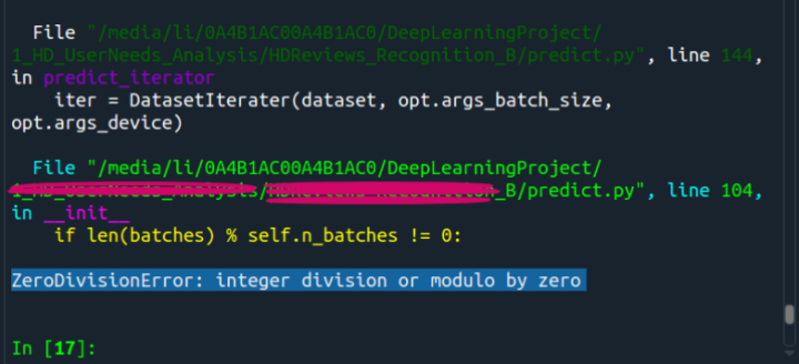 新的问题：ZeroDivisionError: integer division or modulo by zero - 知乎