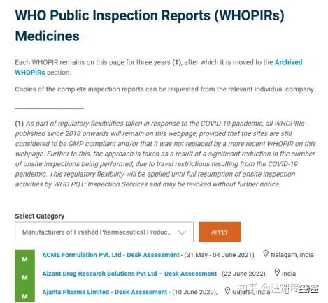 WHO官网检索应用最新指南 - 知乎