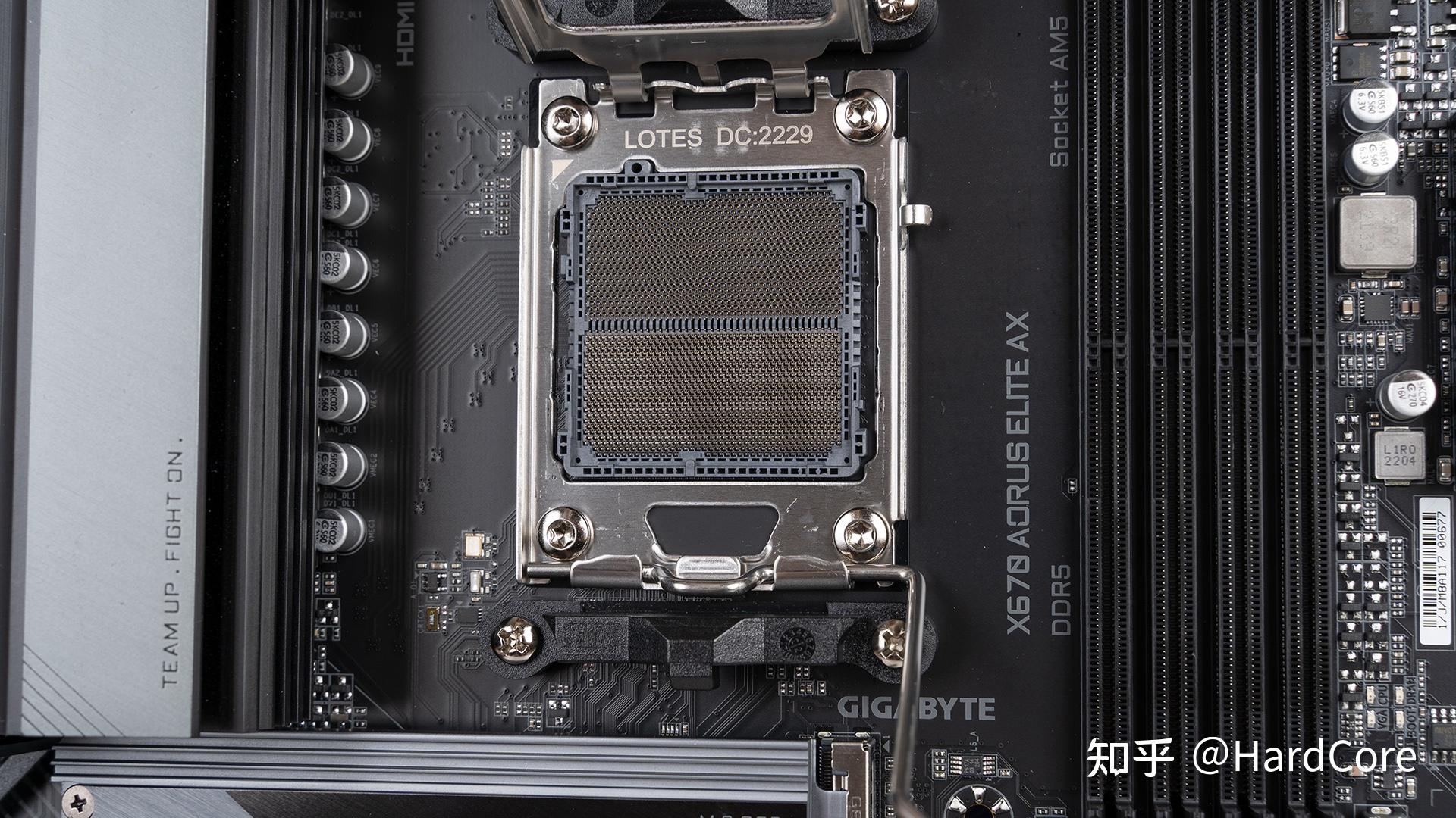 锐龙5 7600X+技嘉X670 AORUS ELITE AX小雕AX开箱测试，手动降压全核5.45G达成 - 知乎