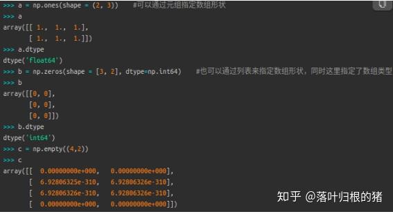 1.Python--numpy库 - 知乎