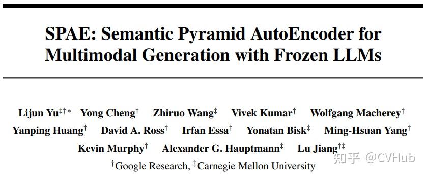 Google & CMU 新作 | 揭示 LLMs 在解决视觉任务方面的无限潜力 - 知乎