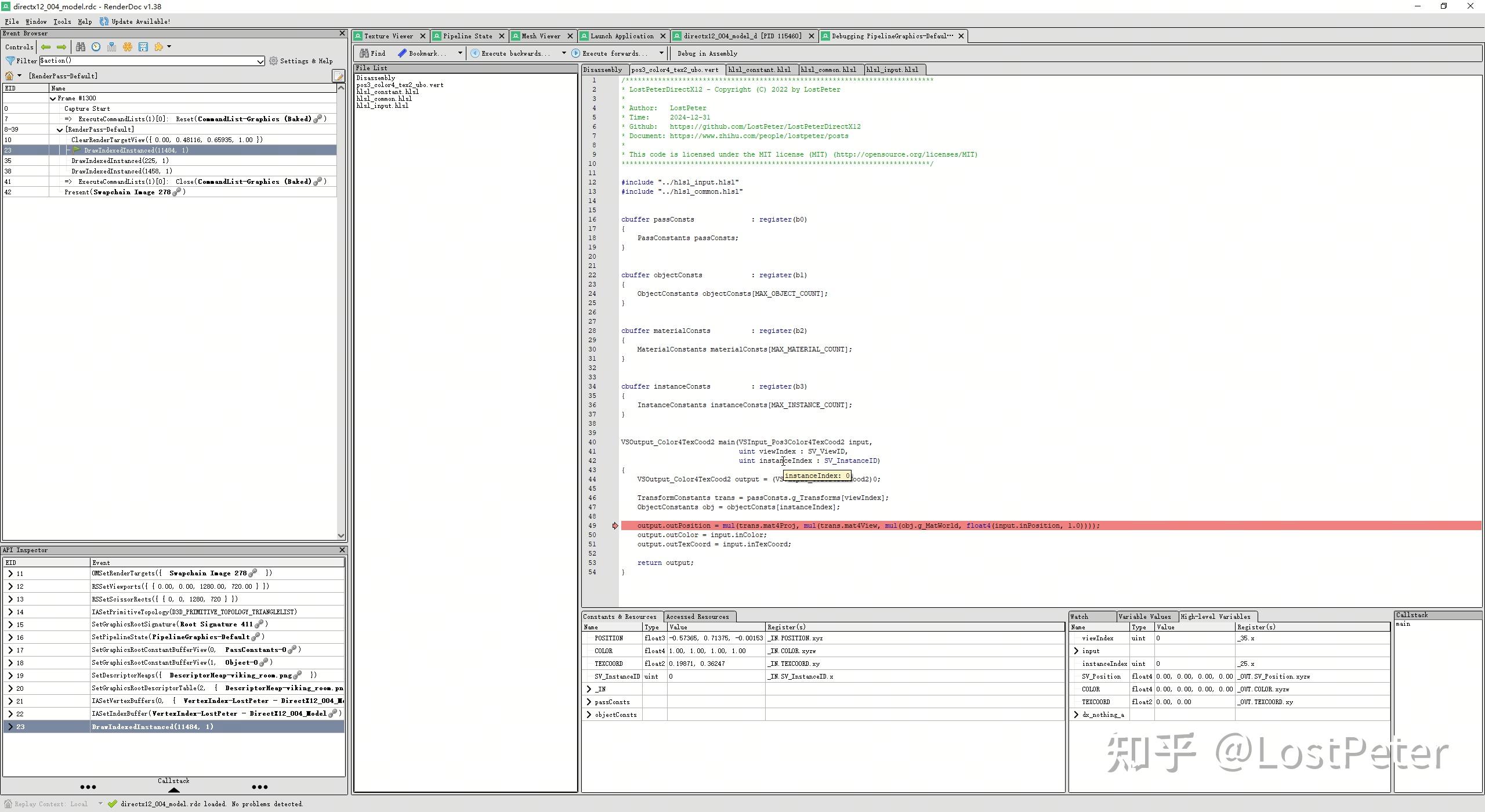 渲染调试工具01 之 RenderDoc的使用及调试技巧 - 知乎