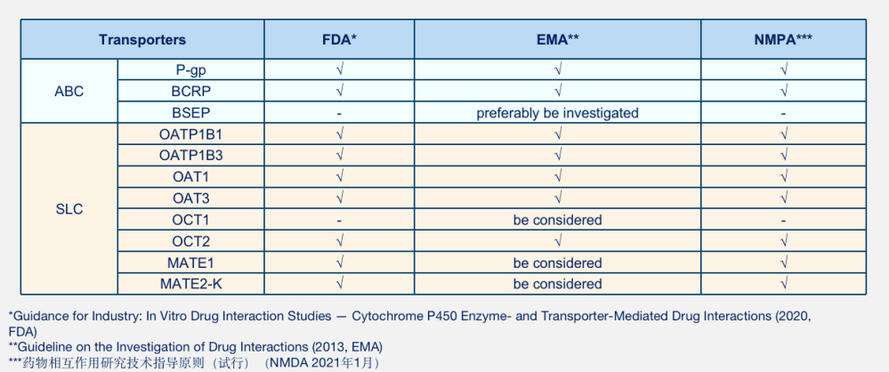 更新解读 | NMPA，FDA药物相互作用研究技术指导原则（二）──转运体介导的药物相互作用体外评估策略 - 知乎