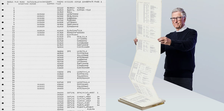 整整157页，比尔盖茨亲自公开微软起家的源代码：Altair Basic - 知乎