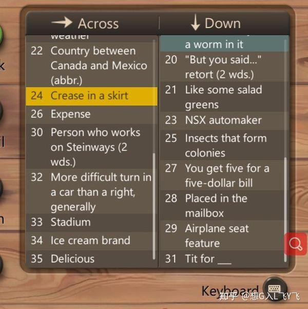 Microsoft ultimate Word games中的Crosswords游戏解析——World 1 Puzzle 1 - 知乎