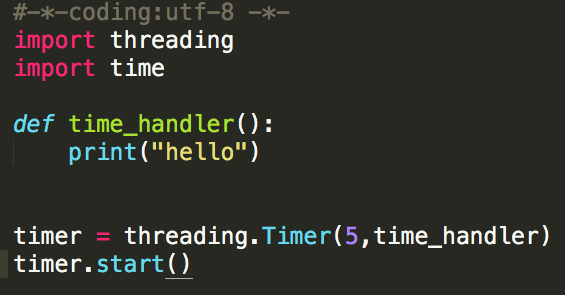 python 定时器 - 知乎