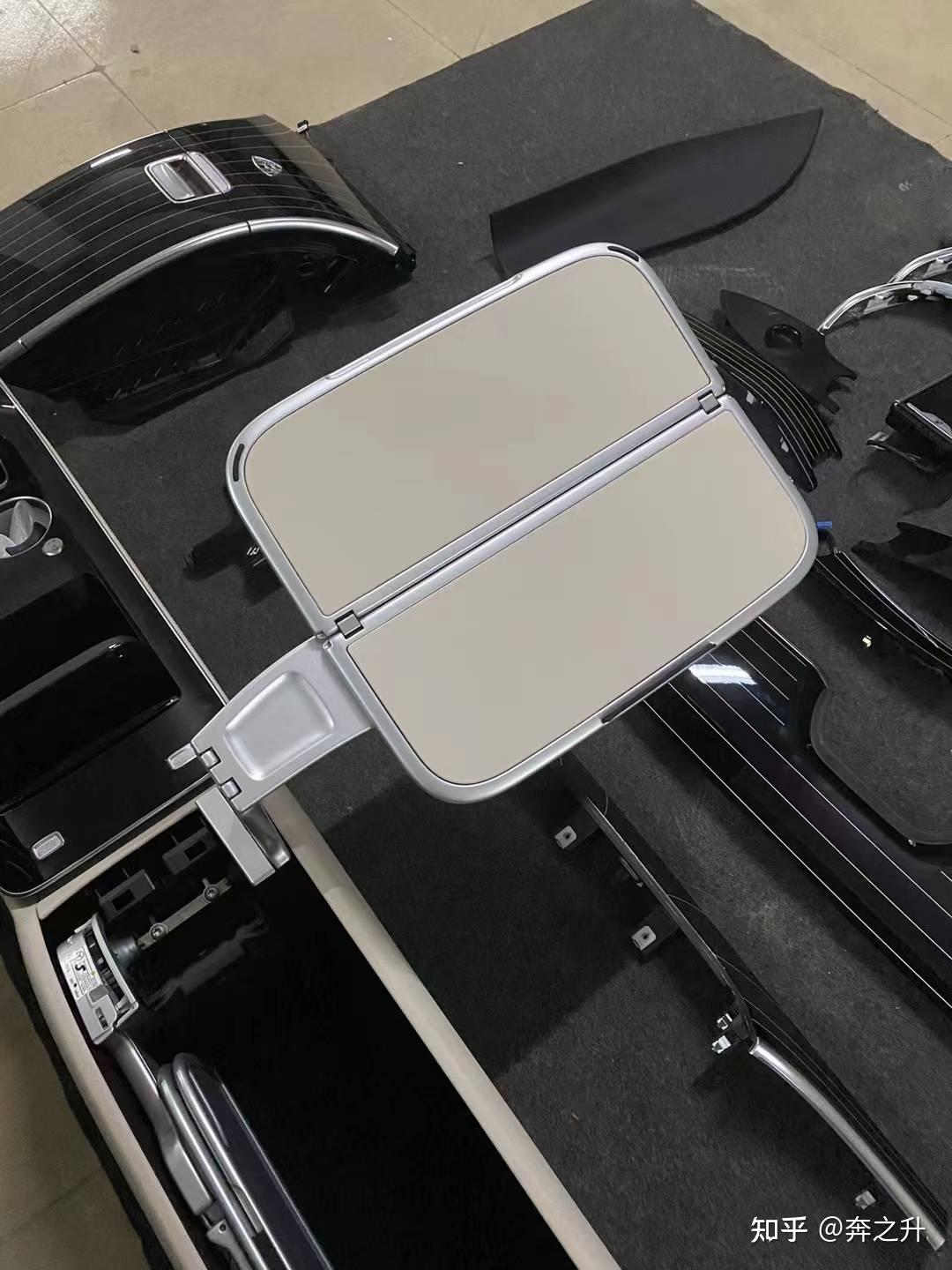 23款迈巴赫S480五座改四座+钢琴烤漆饰板，提升内饰豪华与舒适 - 知乎