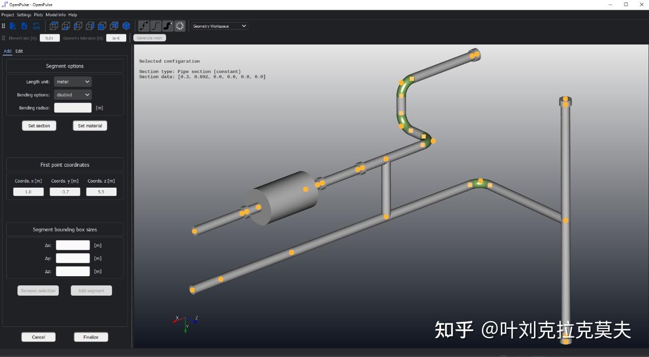 开源科学工程技术软件介绍57 – 管道系统脉动分析软件OpenPulse - 知乎