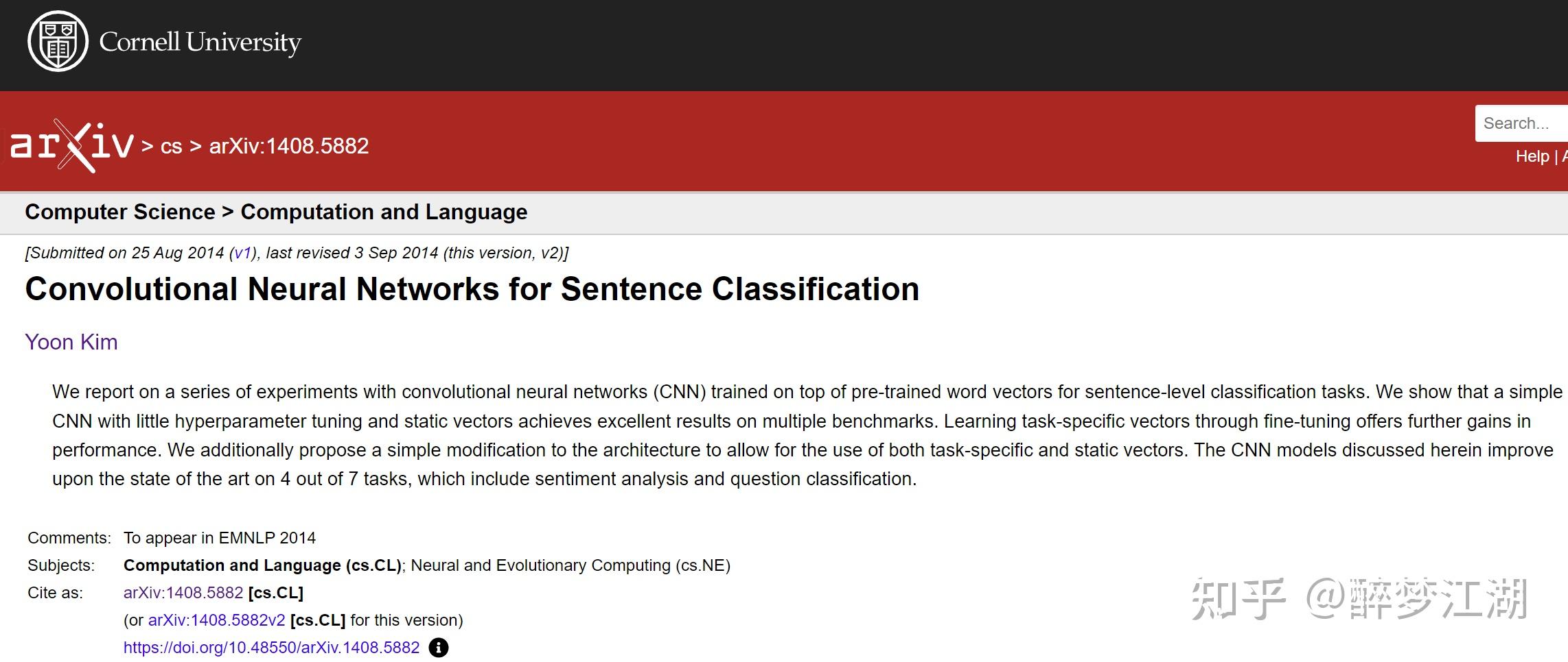 TextCNN，一个简洁而高效的文本处理算法 - 知乎