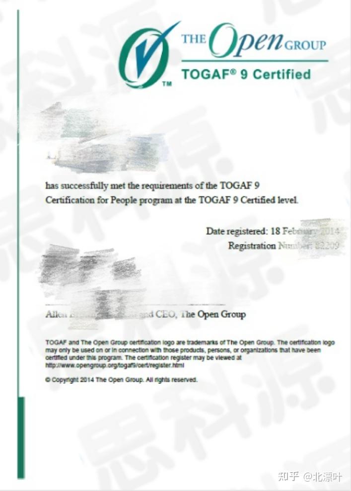一文读懂TOGAF（科普文），请多指教~ - 知乎