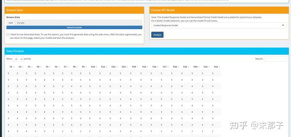 项目反应理论模型拟合---交互式程序irtGUI - 知乎
